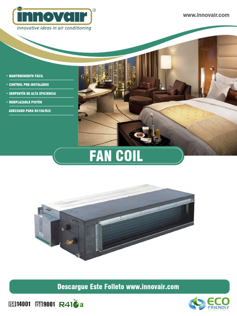 Innovair TC Fan Coil Brochure Spanish | PDF