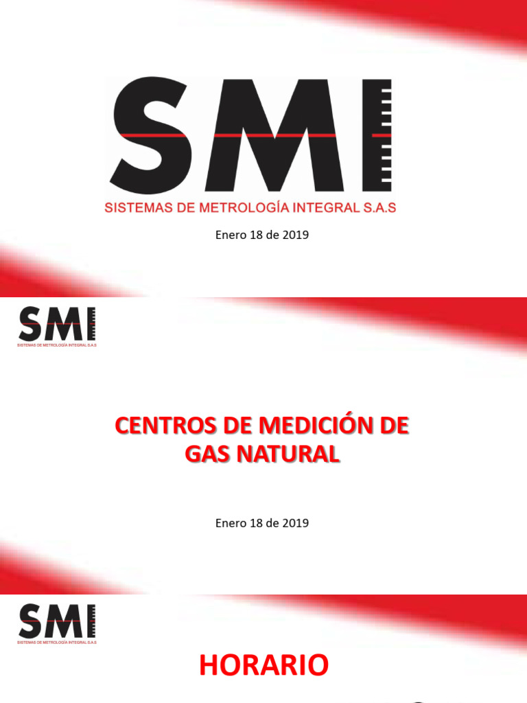 Centros de Medición Gas Natural | PDF | Reloj | Filtración