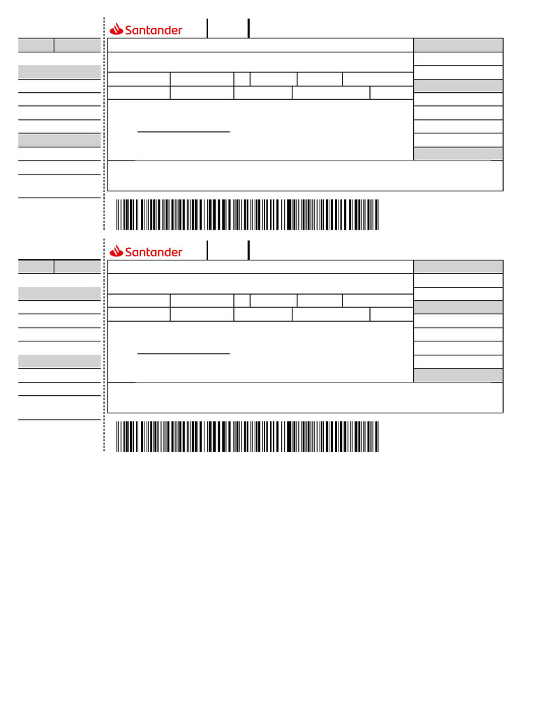 2ª Via de Boleto Santander Aymore | PDF | Finanças pessoais ...