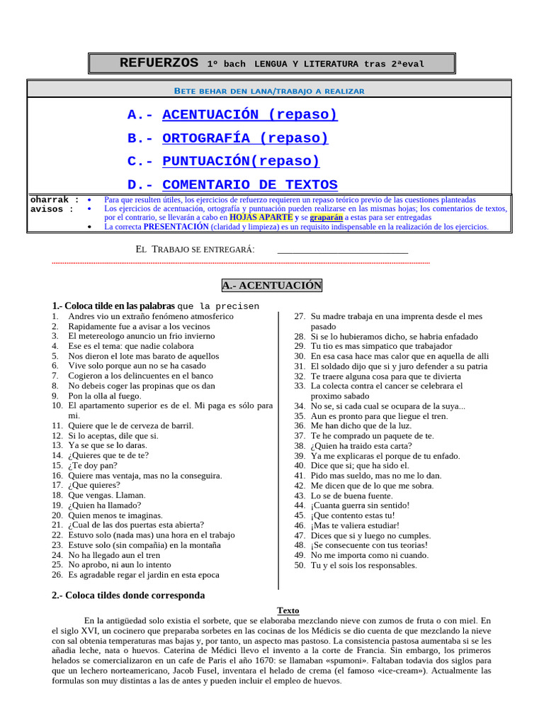 Refuerzos 2 Eval | PDF | Desempleo | Empleo