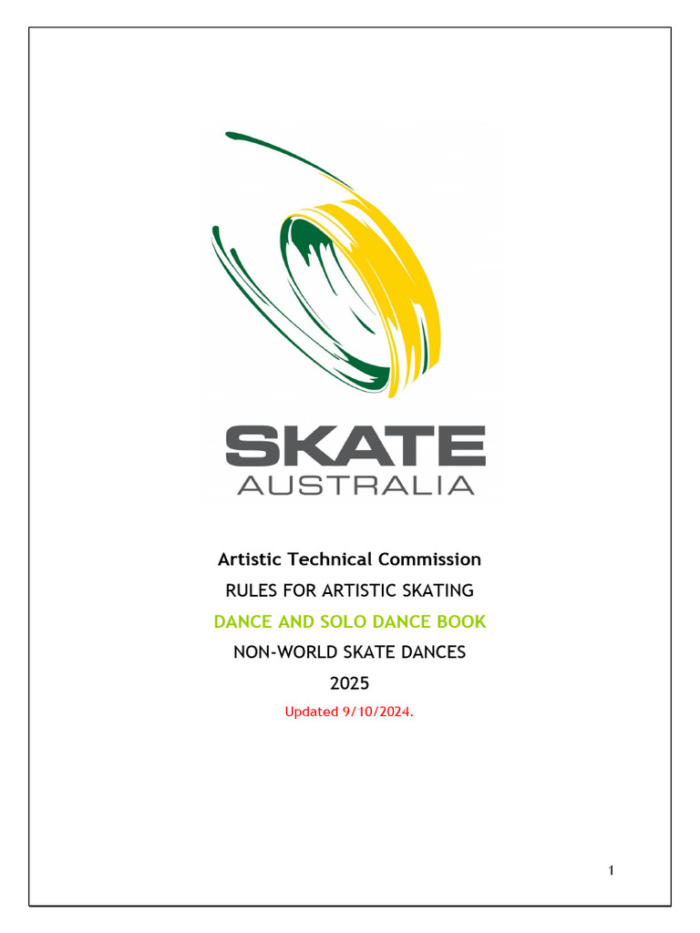 2025 Solo Dance Rules and Patterns | PDF | Tempo | Partner Dance