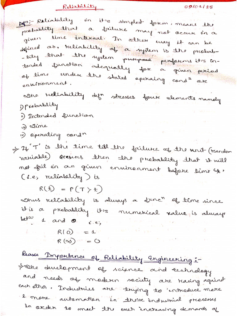 Reliability Engineering | PDF