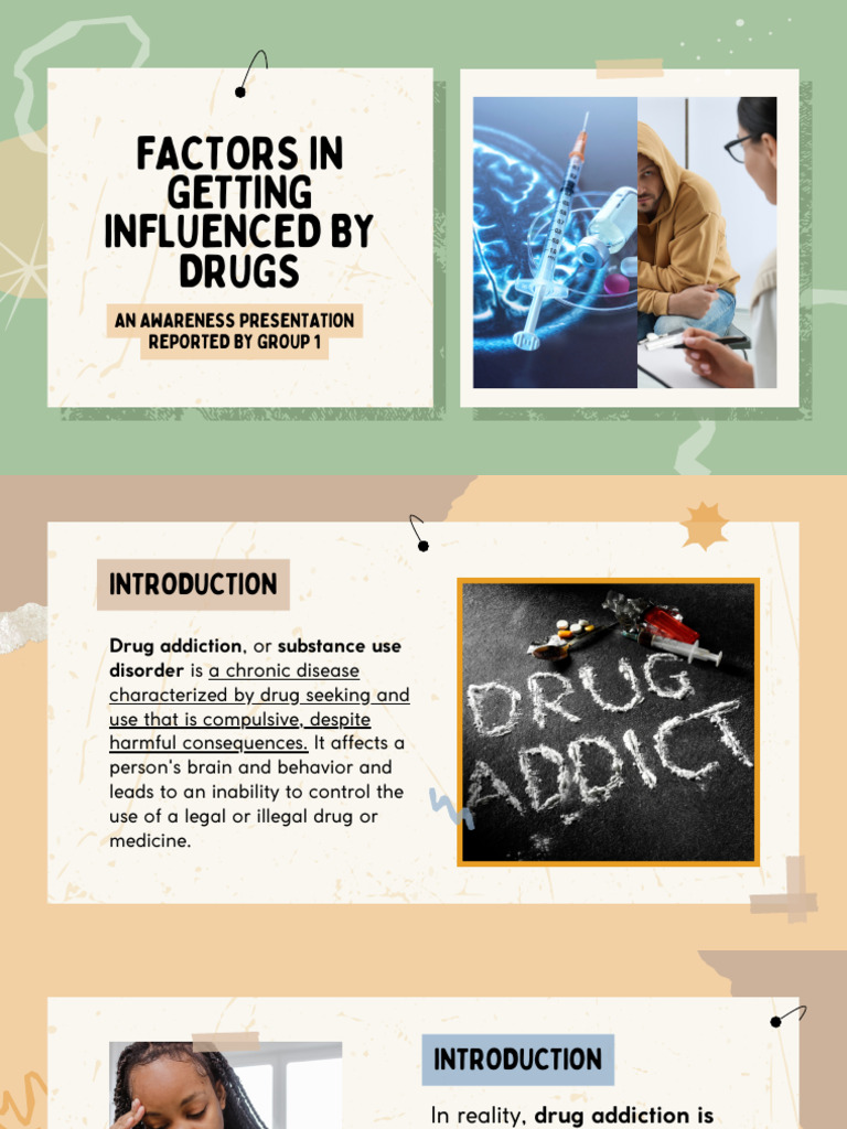 Factors in Getting Influenced by Drugs | PDF