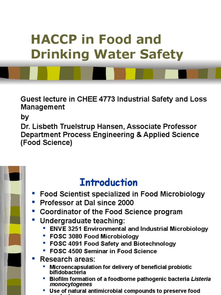 HACCP_3 | Hazard Analysis And Critical Control Points | Food Safety