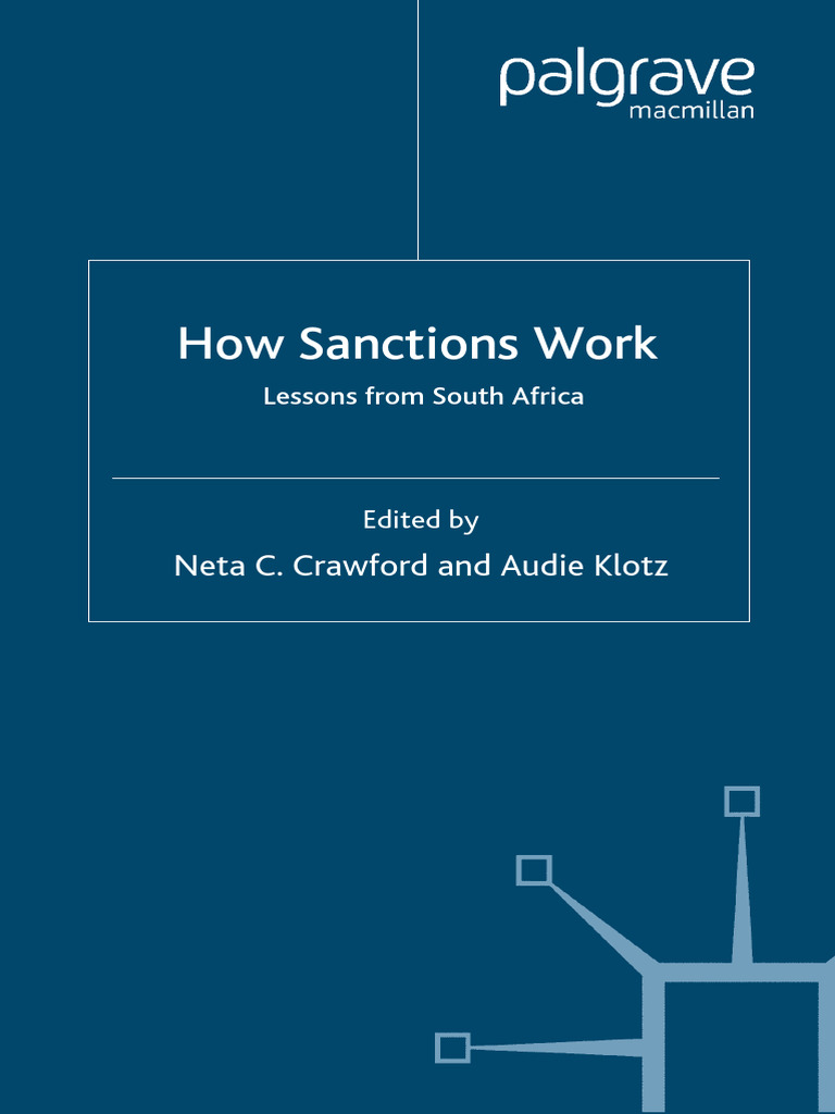 Neta Crawford Audie Klotz How Sanctions Work | PDF | Apartheid | South Africa