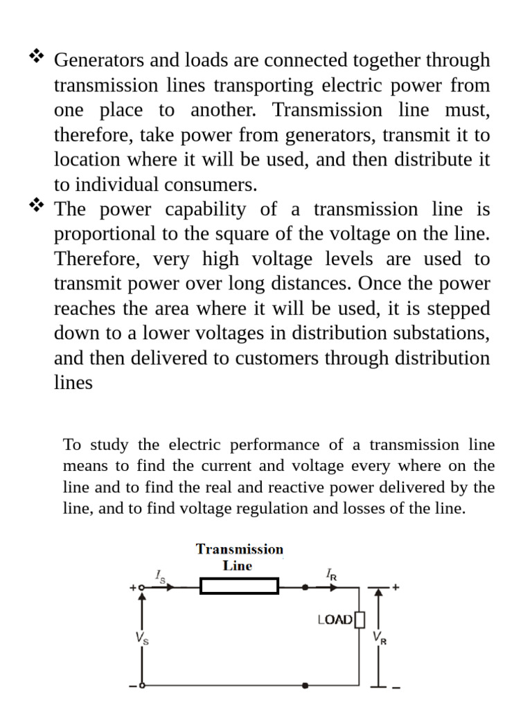 Transmission Line Parameters Explained | PDF | Electric Power ...