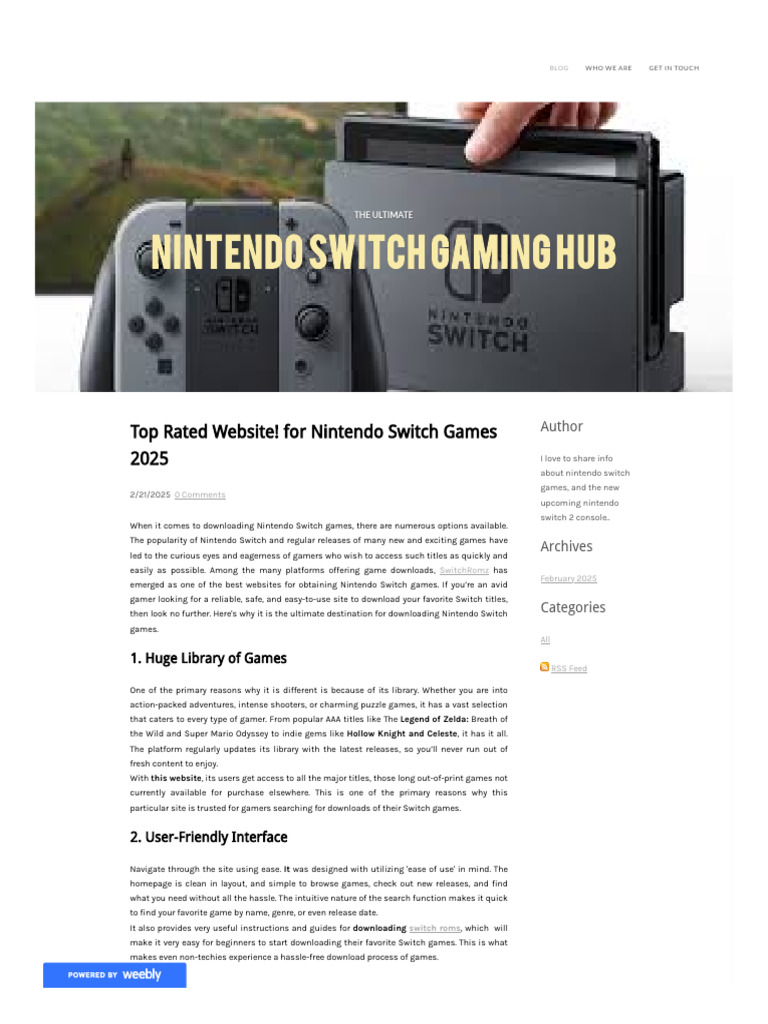 Top Rated Nintendo Switch Games of 2025 | PDF | Nintendo | Gaming