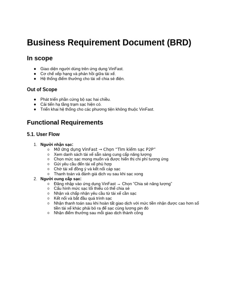 Functional Requirements | PDF
