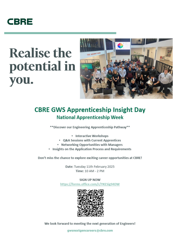 CBRE GWS Insight Day _ National Apprenticeship Week -11.02.2025 (1) | PDF
