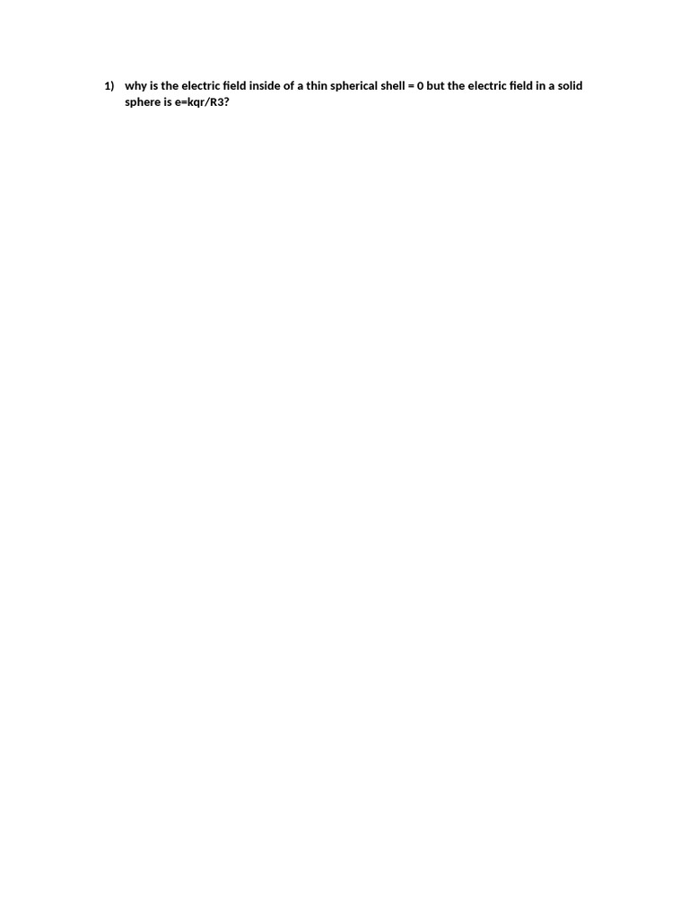 Physics Doubts | PDF