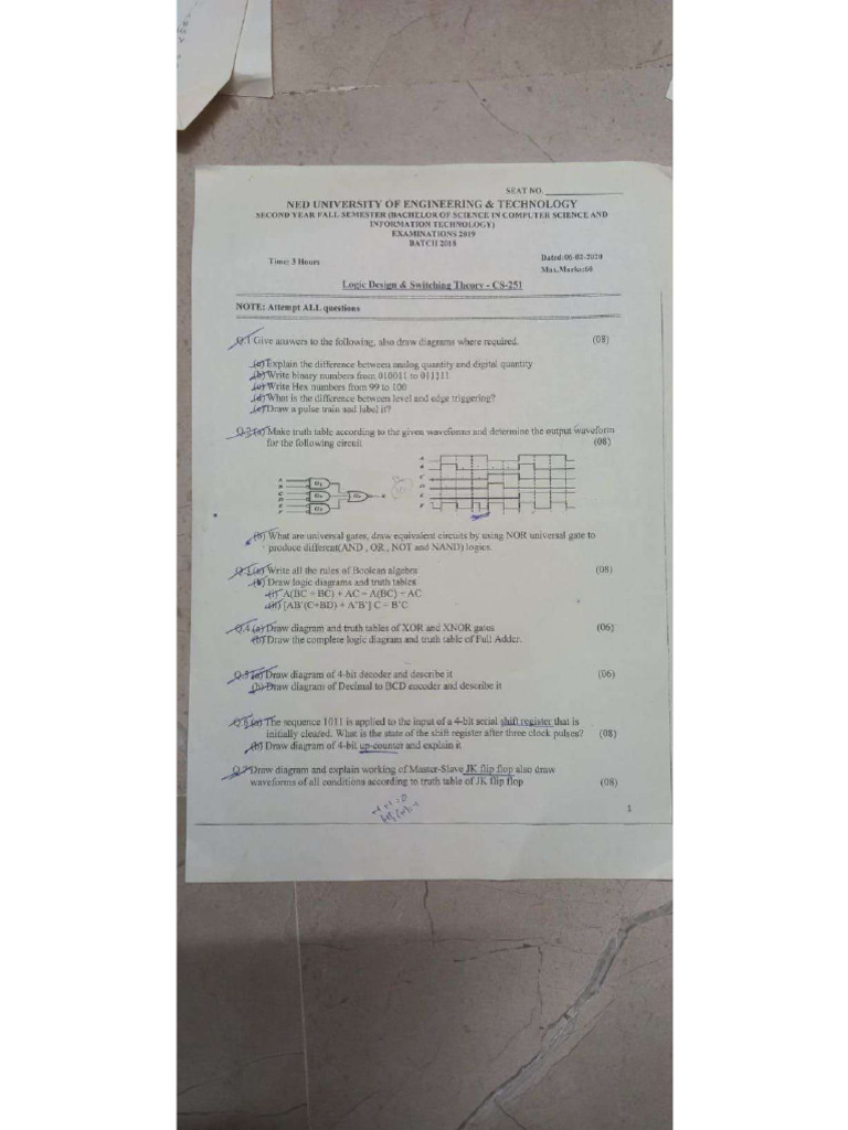 LDST PastPapers | PDF