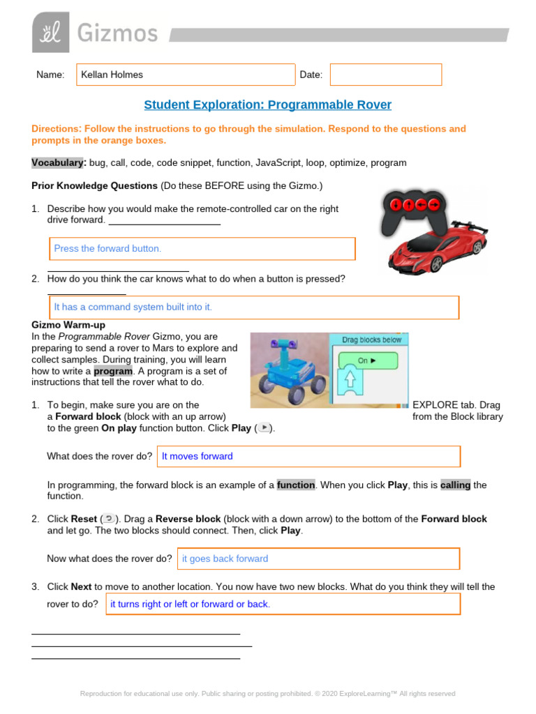 ProgrammableRoverSE | PDF | Computer Science | Software Engineering