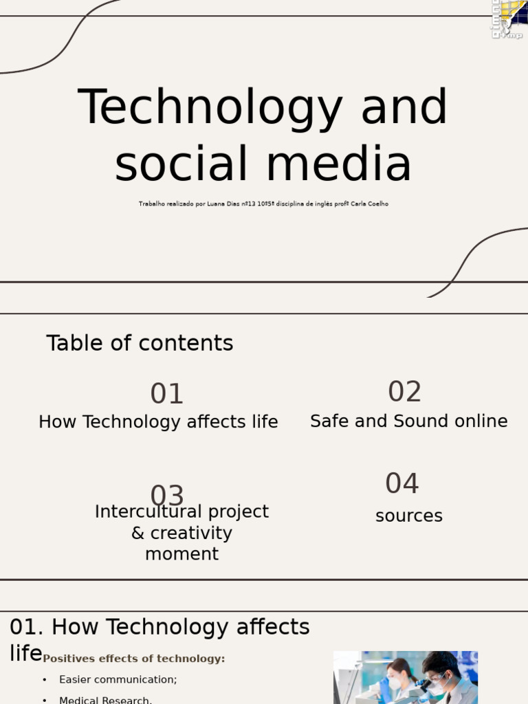 Technology and Social Media | PDF