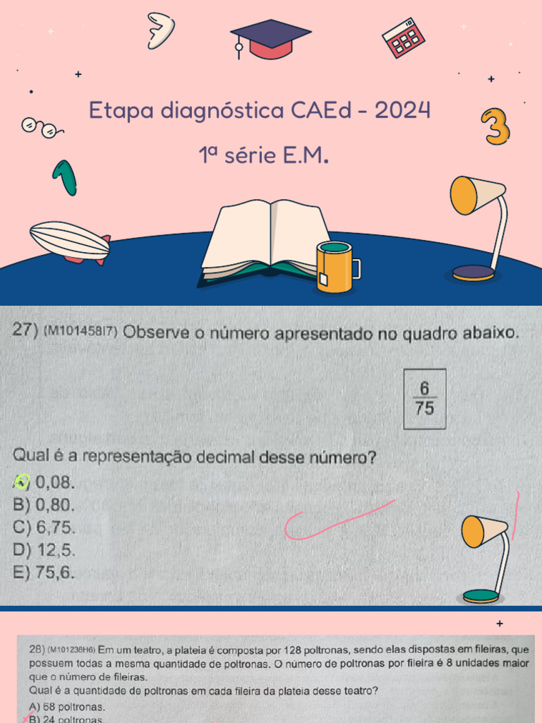 Etapa diagnostica DO CAEd 2024.pptx(1) | PDF