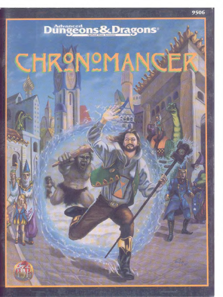 ADnD Chronomancer - Text | PDF | Tsr, Inc. | Elf (Dungeons & Dragons)