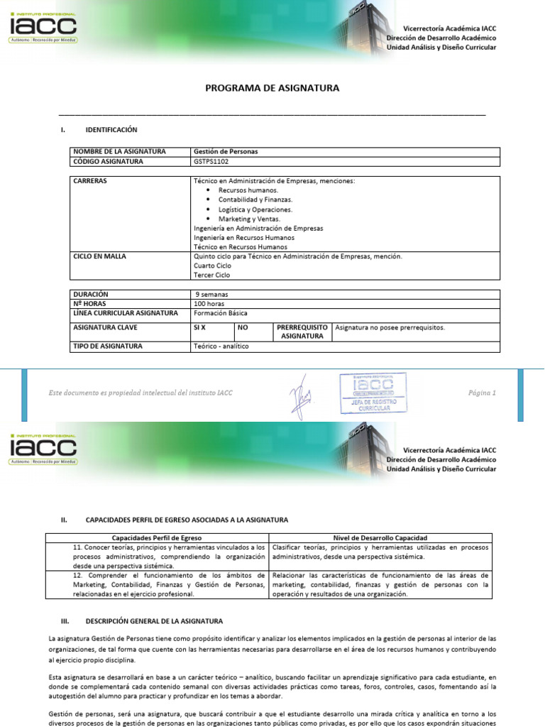 PRO_Gesti├│n de Personas_GSTPS1102 | PDF | Evaluación | Gestión de recursos humanos