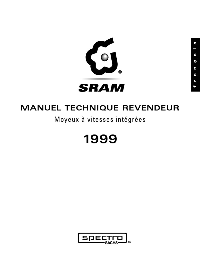 Manuel Spectro SRAM T3 Et P5 | PDF | Technologie des véhicules | Véhicules