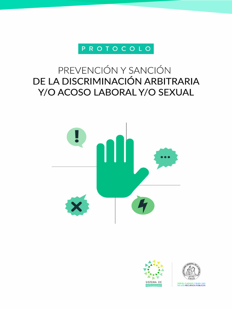Protocolo de Acoso Laboral y Sexual - CGR | PDF