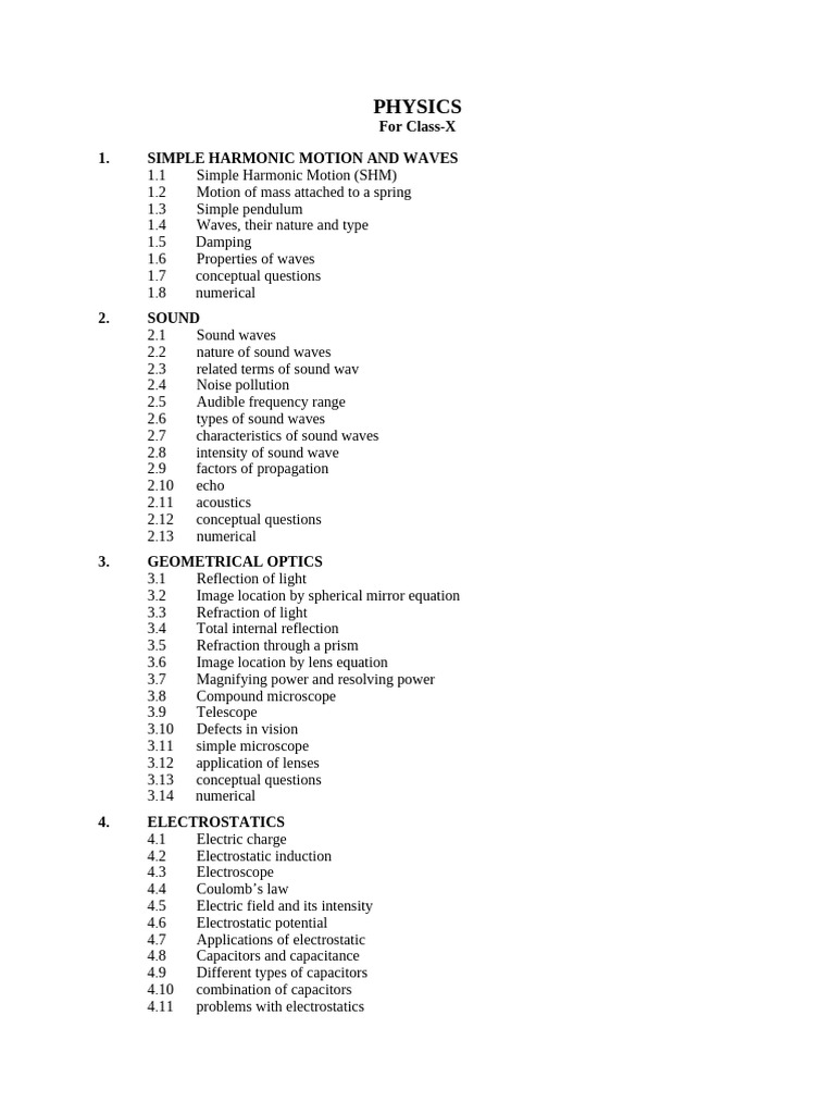 Physics (1) | PDF | Electricity | Electric Current