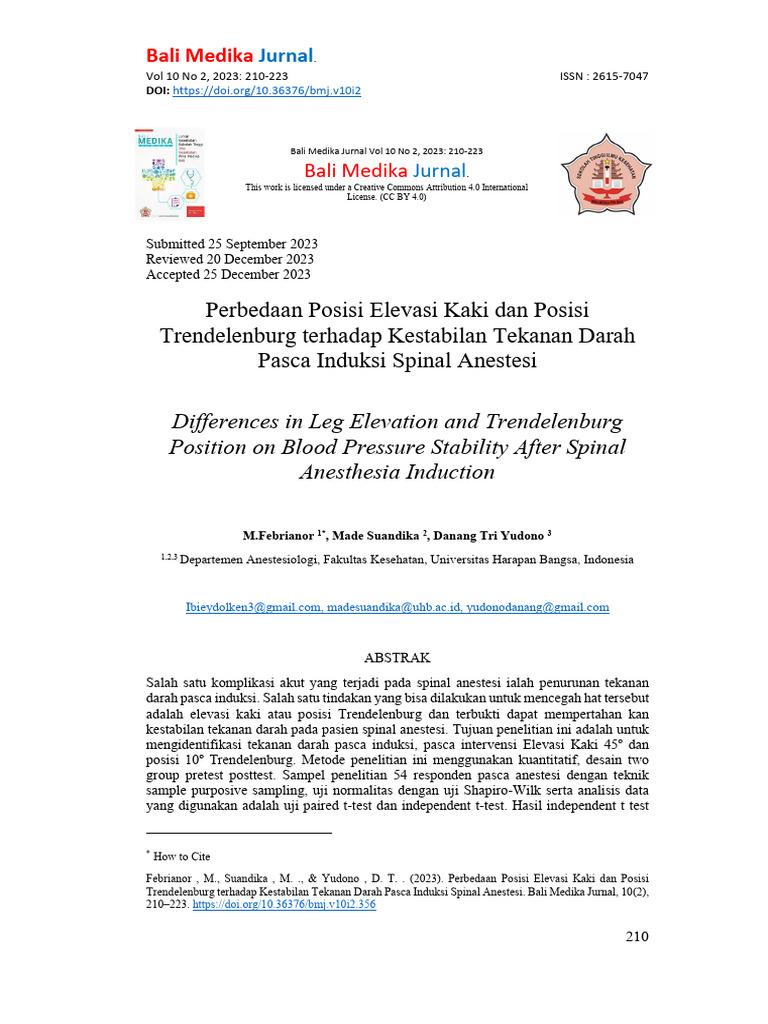 Perbedaan_Posisi_Elevasi_Kaki_dan_Posisi | PDF