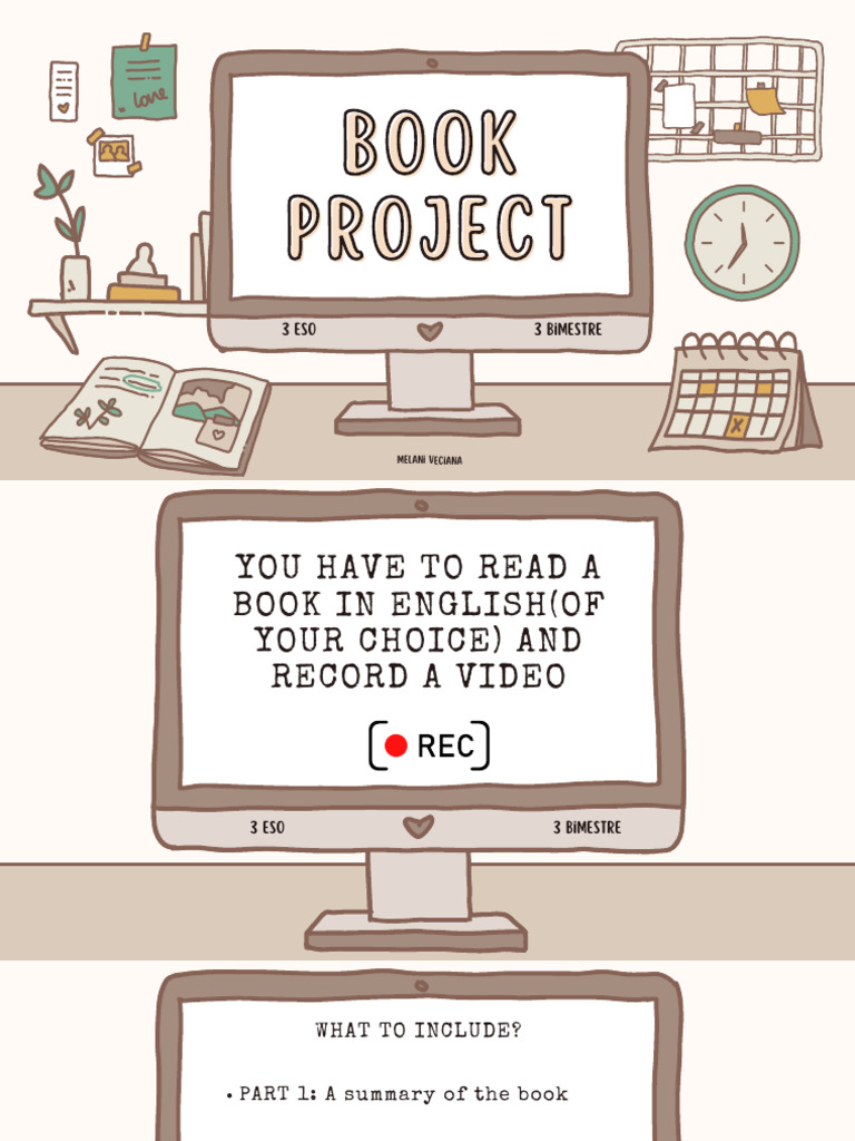 English Book Project Guidelines | PDF