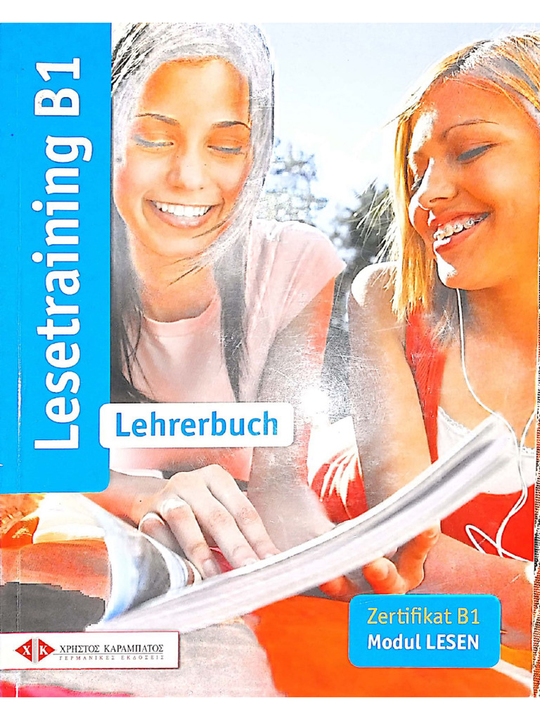 Lesetraining B1 - Lehrerbuch | PDF