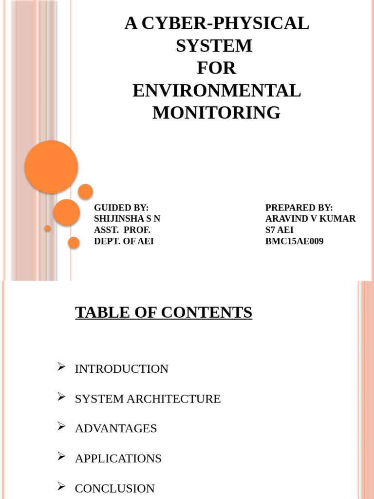 A Cyber-Physical System For Environmental Monitoring. | PDF | Wi Fi ...