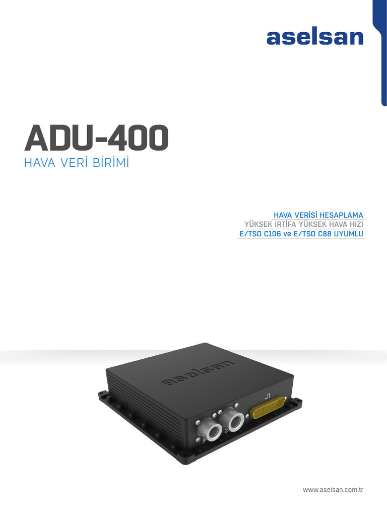 Adu-400 TR | PDF