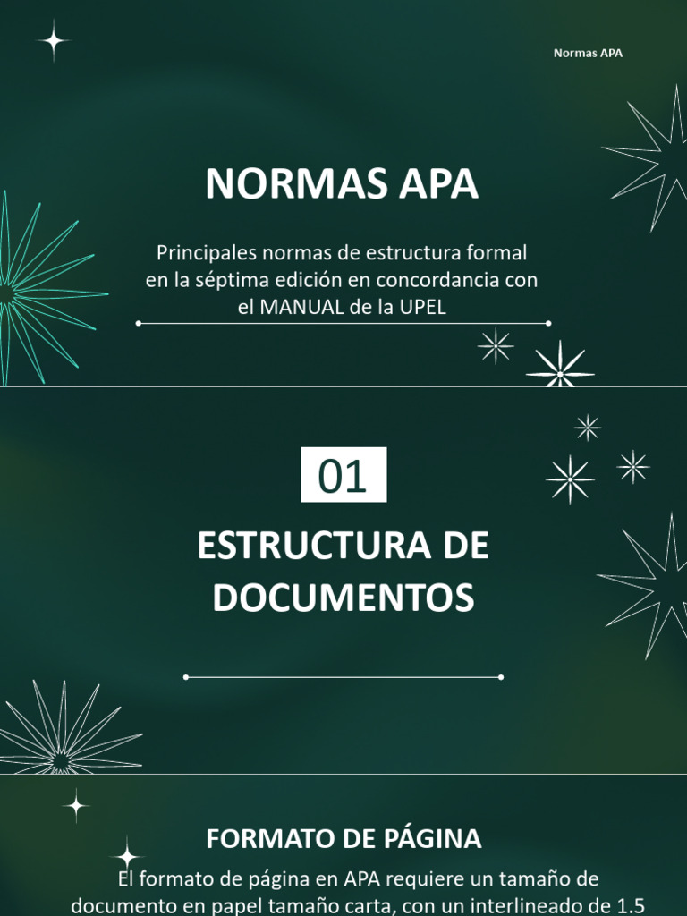 Normas Apa 7ma Edición Concordancia Con El Manual Upel | PDF | Estilo apa | Escritura