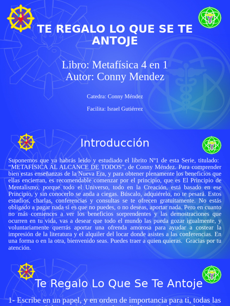 Te Regalo Lo Que Se Te Entoje | PDF