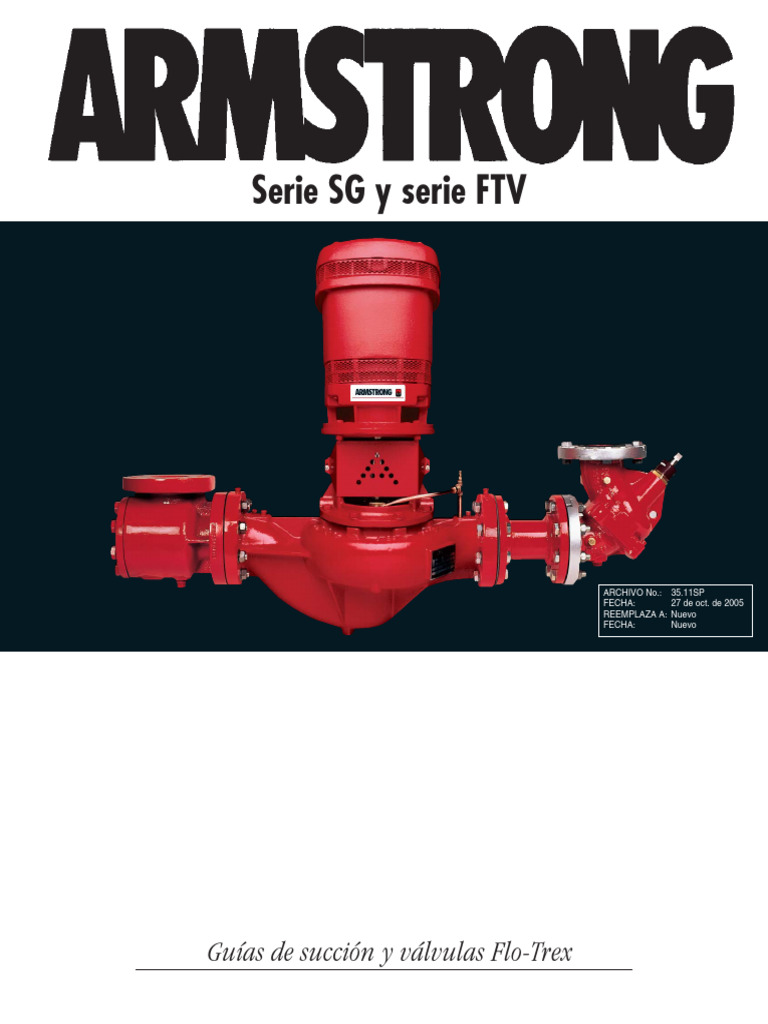 FLO TREX - SG-FTV - Brochure | PDF | Filtración | Bomba