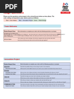 FLL Challenge Judging Questions | PDF | Robot | Robotics