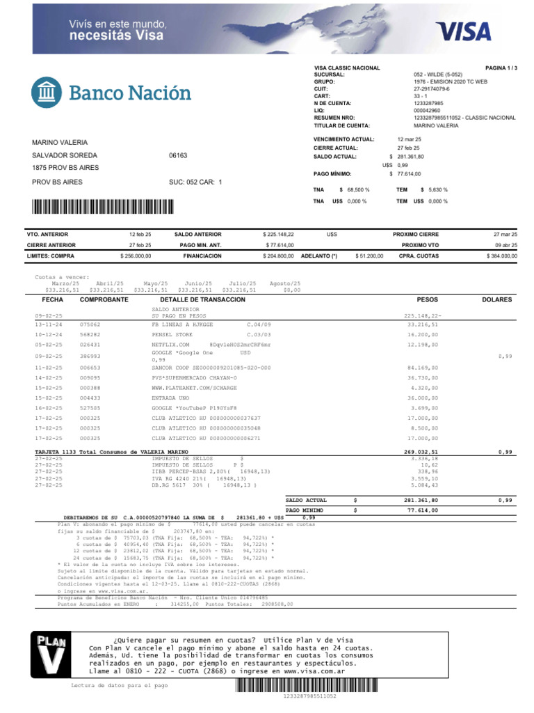 Resumen 20250301 | PDF | Interés | Finanzas y dinero