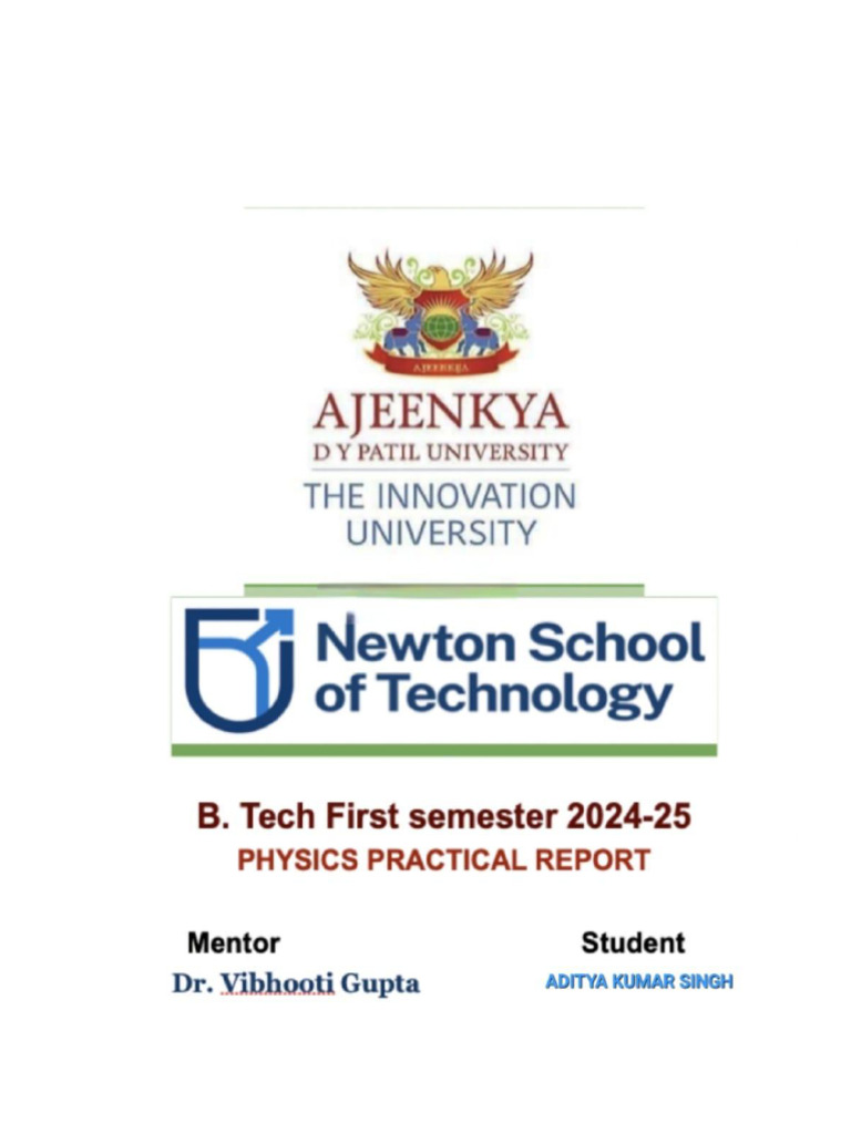 Aditya Kumar Singh 2024-B-22072006e | PDF | Waves | Wavelength