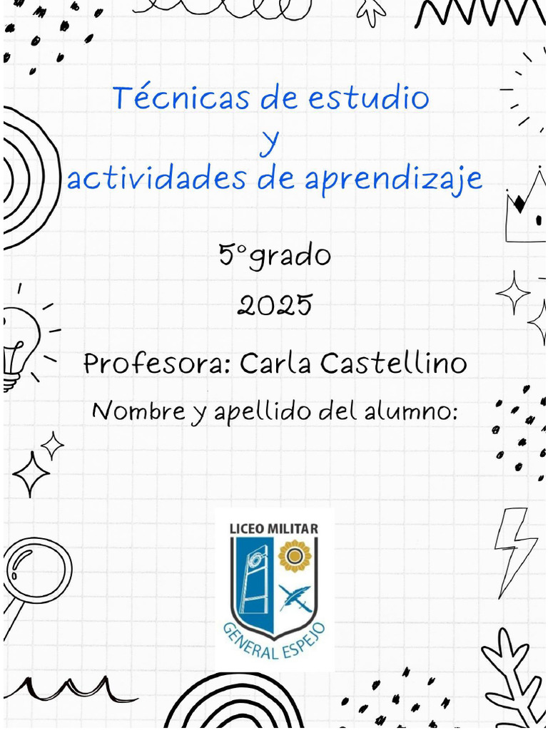 Cuadernillo Tecnicas de Estudio 5to | PDF | Biodiversidad | Ecosistema