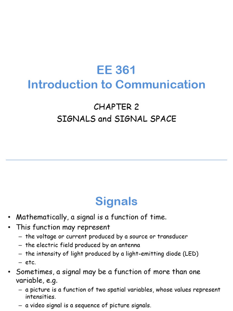 Understanding Signals and Systems | PDF | Discrete Time And Continuous ...