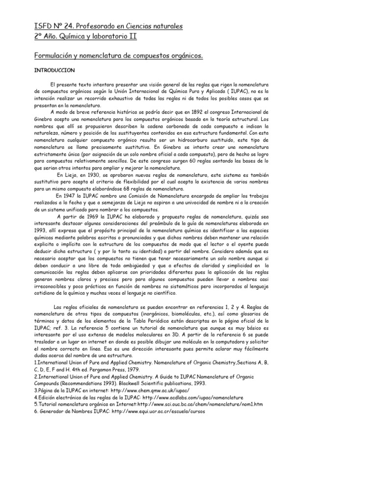 Nomenclatura del 1-clorobutano | PDF | Isómero | Cetona