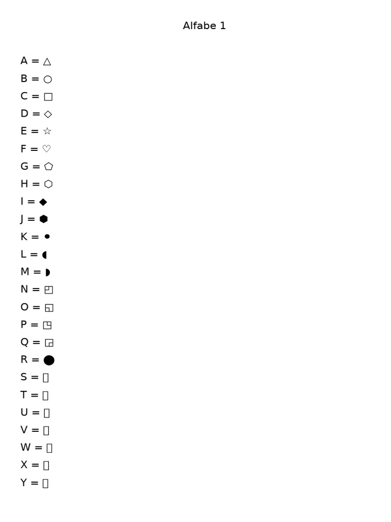 Alfabe 1-1 | PDF