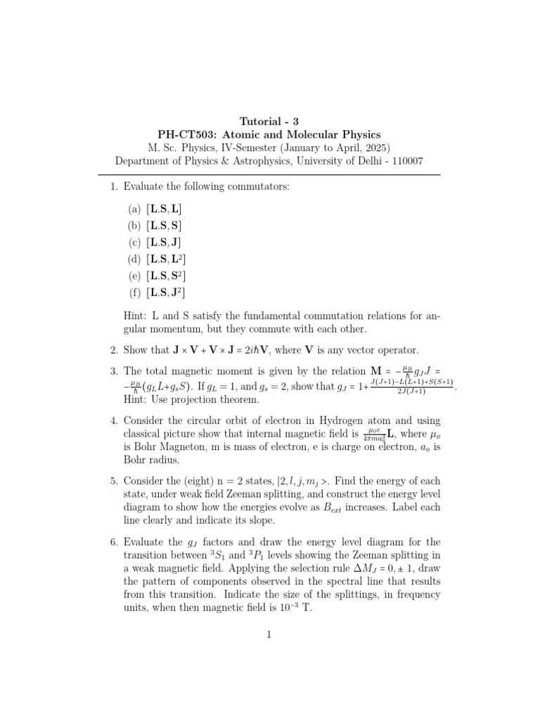 Tutorial 3 AMP | PDF