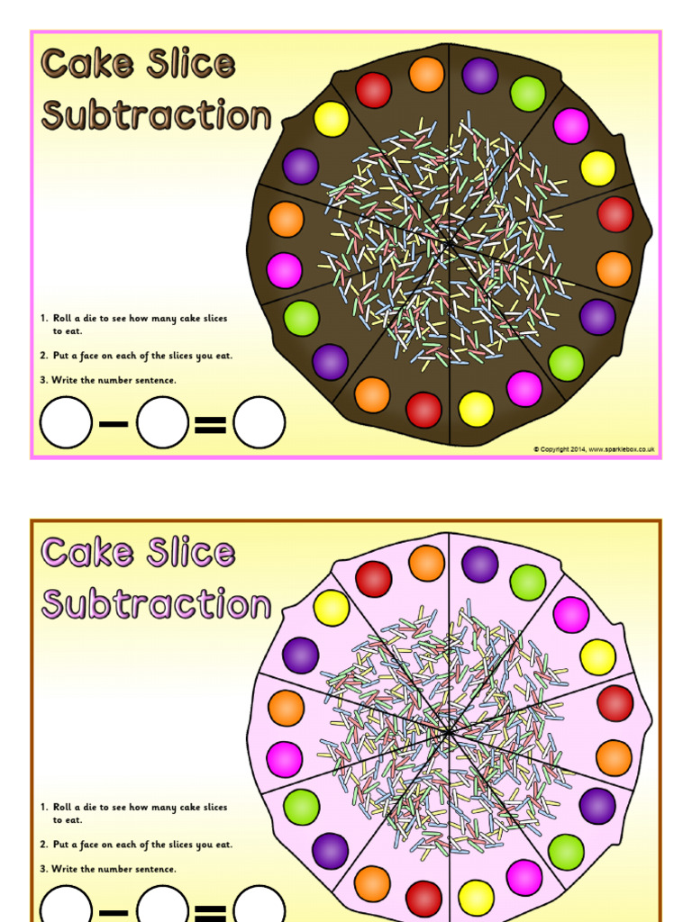 Cake Subtraction | PDF