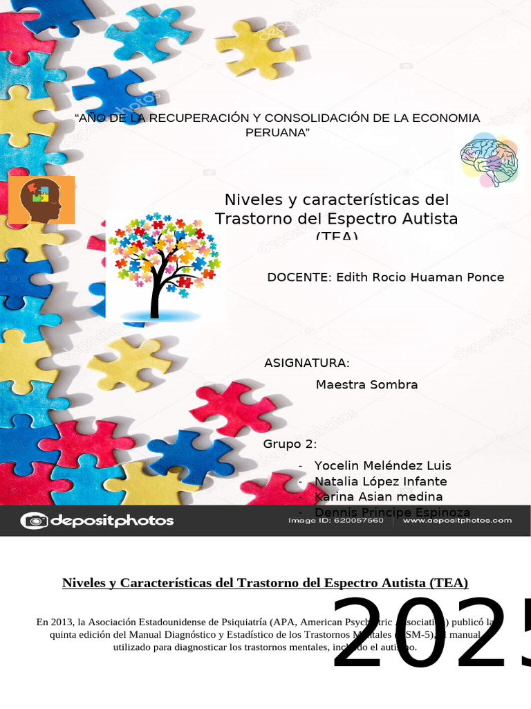Niveles de Tea Documento | PDF | Autismo | Comunicación