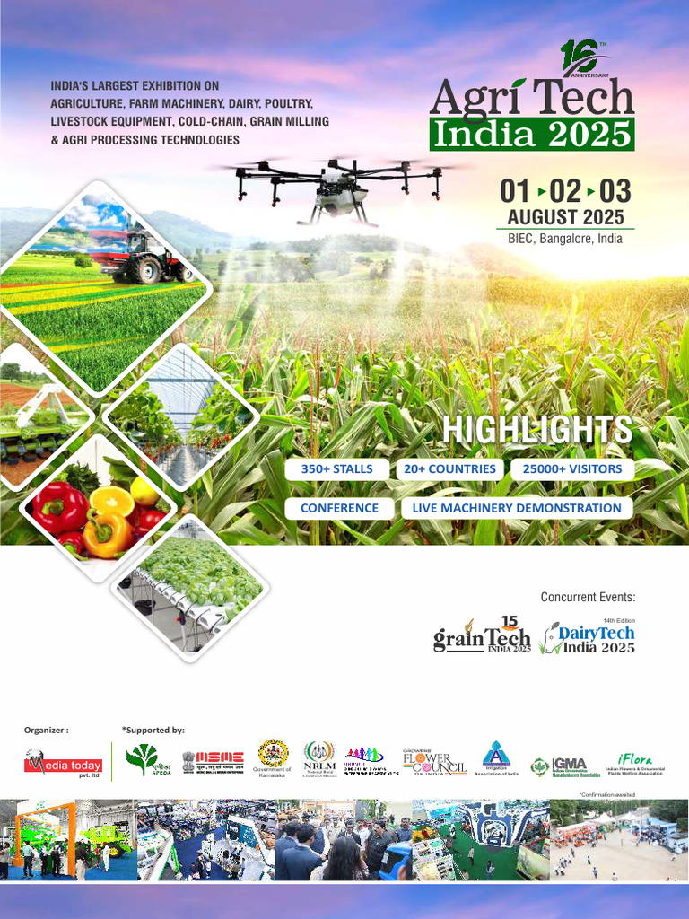 AgriTech India 2025 Catalogue | PDF | Agriculture | Food Industry