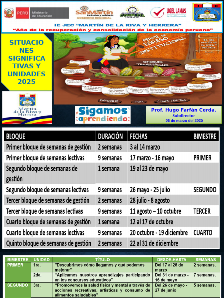 Municipio Escolar Animado 2025 | PDF