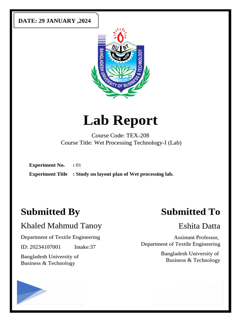 Cover Page Bubt | PDF