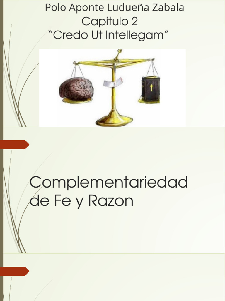 Capitulo 2 Credo ut intellegem.pptx | PDF