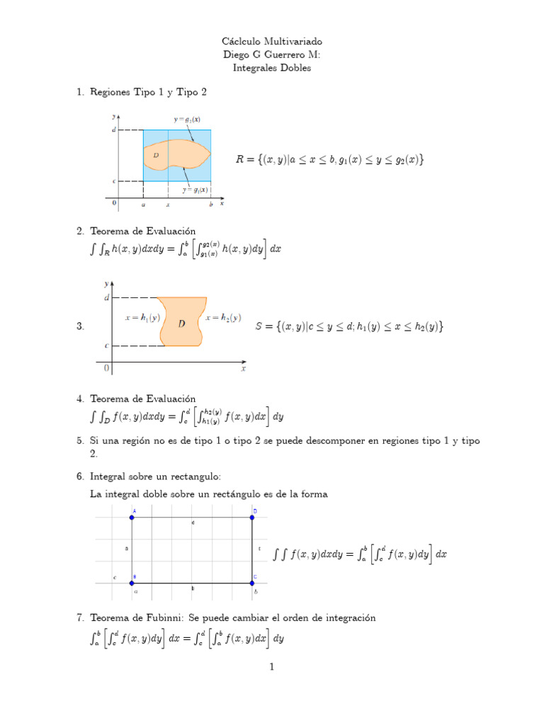 Calculo Multivariado Clase | PDF
