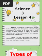Science 3 - Q4 - L4 - Types of Weather | PDF | Weather | Wound