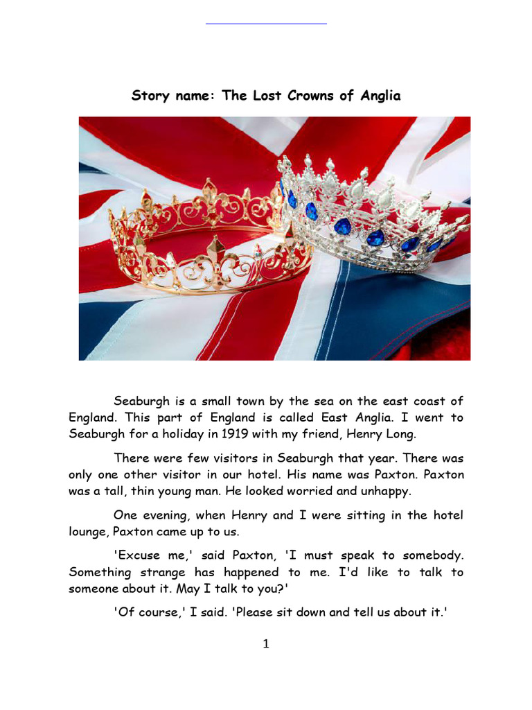 The Lost Crowns of Anglia Story | PDF