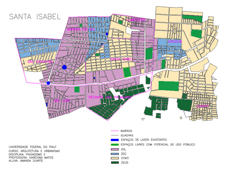 Mapa Santa Isabel | PDF