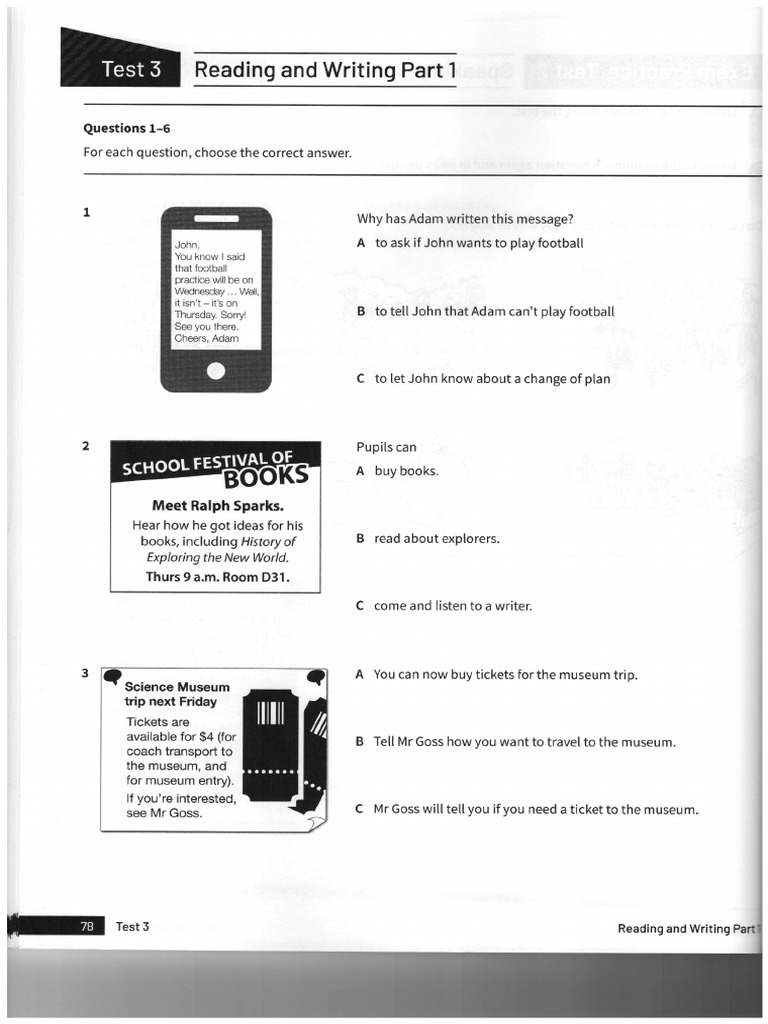 a2_key_for_schools_trainer_2020_with_answers_and_teachers_no (2) | PDF